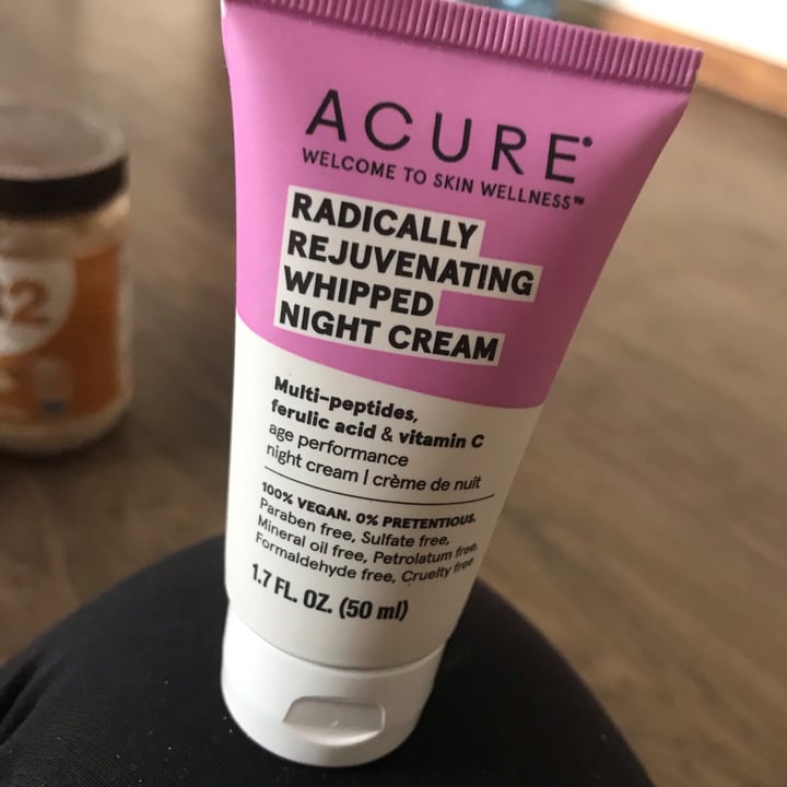 Acure Radically Rejuvenating Whipped Night Cream Review | abillion