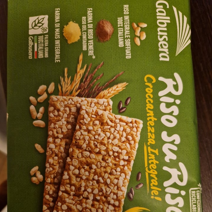 Galbusera Cracker riso su riso Croccantezza Integrali Review | abillion