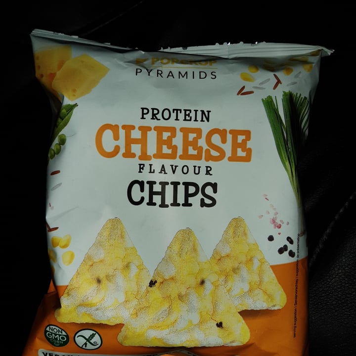 Popcrop Protein cheese flavour chips Review | abillion