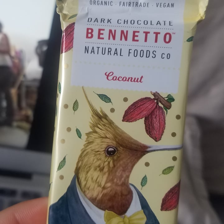 Bennetto Coconut Dark Chocolate, 60% cocoa Review | abillion