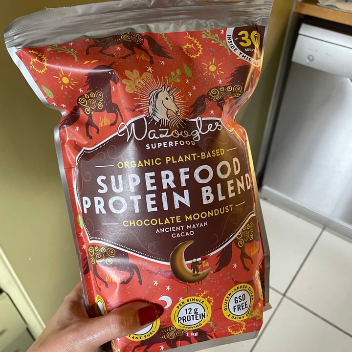 Wazoogles Superfood Super food blend chocolate moondust Review | abillion