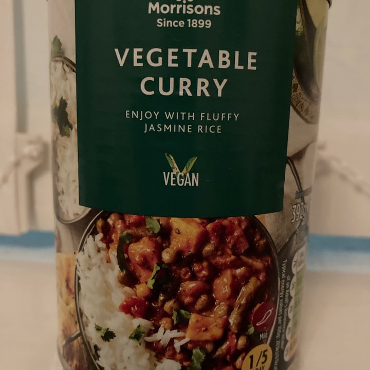 Morrisons Vegetable curry Review | abillion