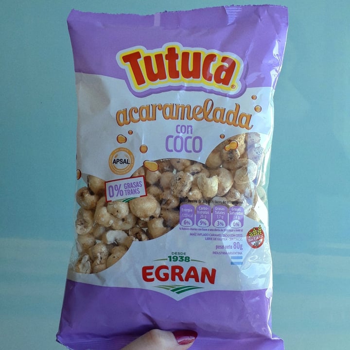 Egran Tutuca Acaramelada Con Coco Review | abillion