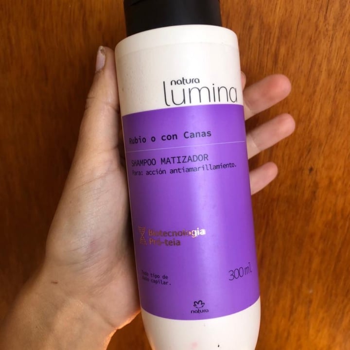 Natura Lumina Shampoo Rubio o Canas Review | abillion
