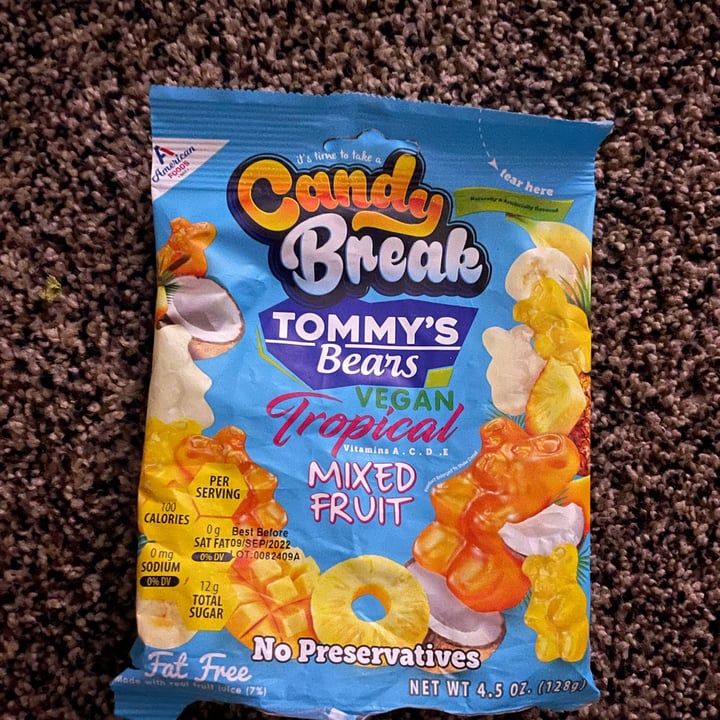 Candy break Tommy's Bears - Tropical Mixed Fruit Review | abillion