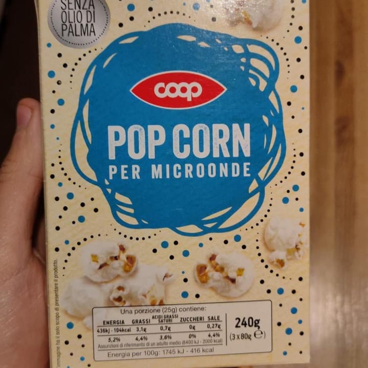 Coop Pop Corn Per Microonde Review | abillion