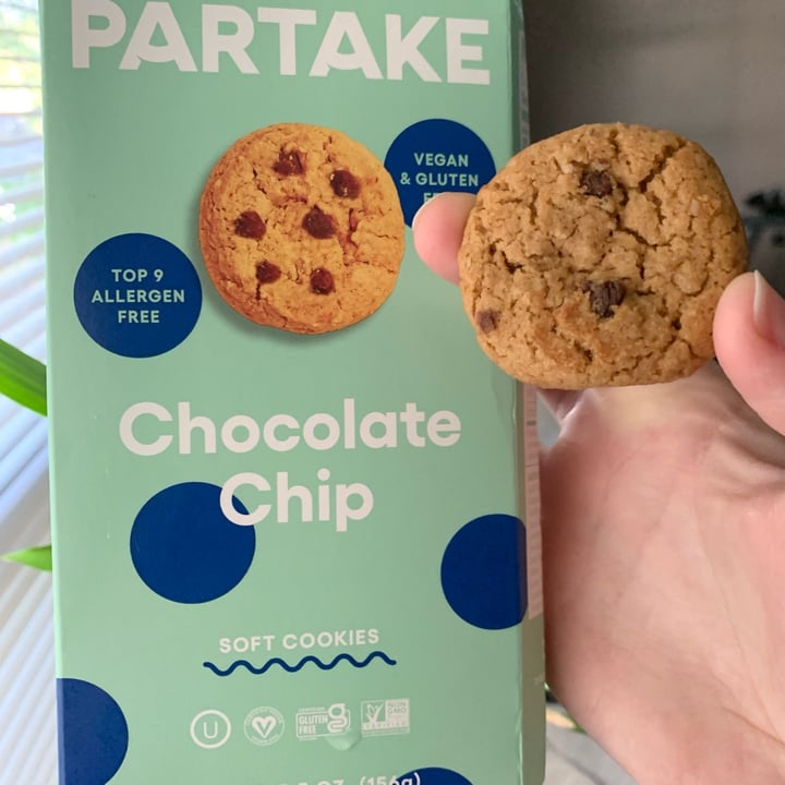 Partake Foods Chocolate chip soft baked cookies Review | abillion