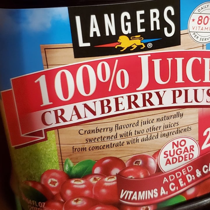 Langers Cranberry Plus Review | abillion