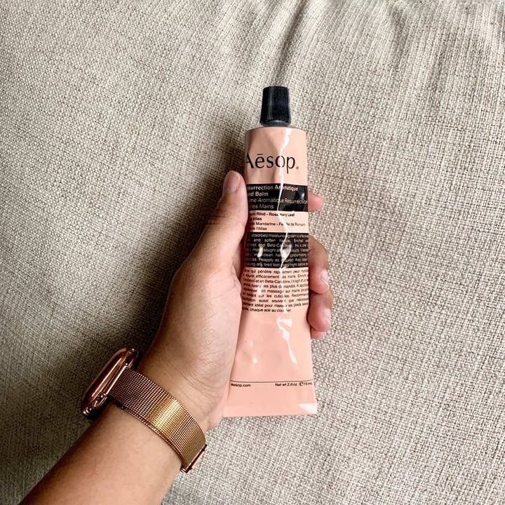 Aēsop Resurrection Aromatique Hand Balm Review | abillion