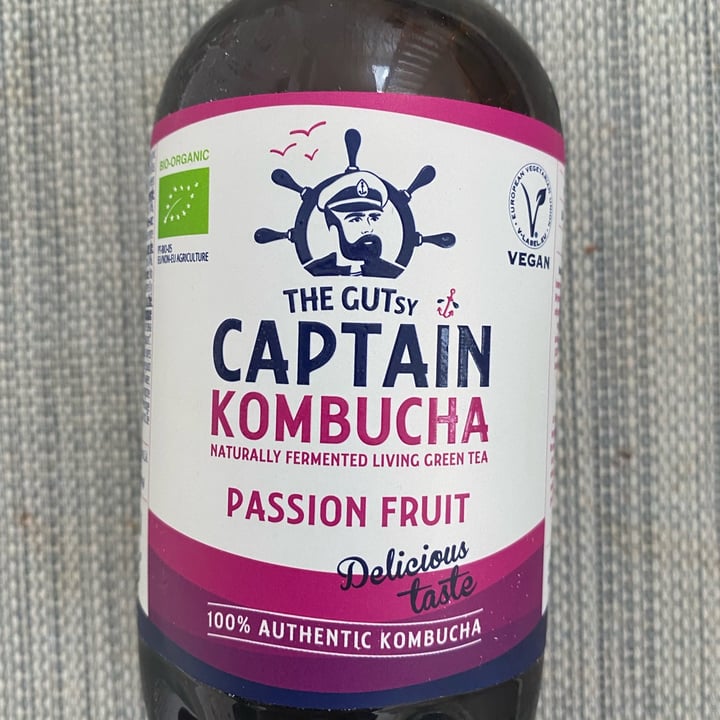 The Gutsy Captain Kombucha passion fruit Review | abillion