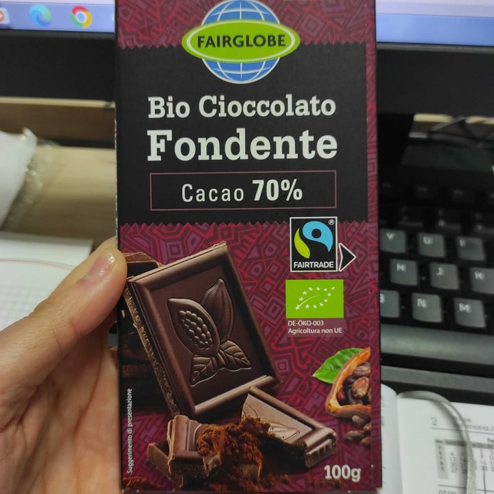 Fairglobe bio chocolate 70% Review | abillion