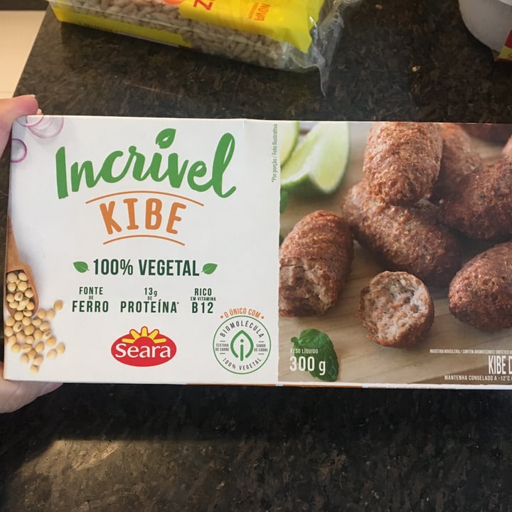 Seara Incrível Kibe 100% vegetal Review | abillion