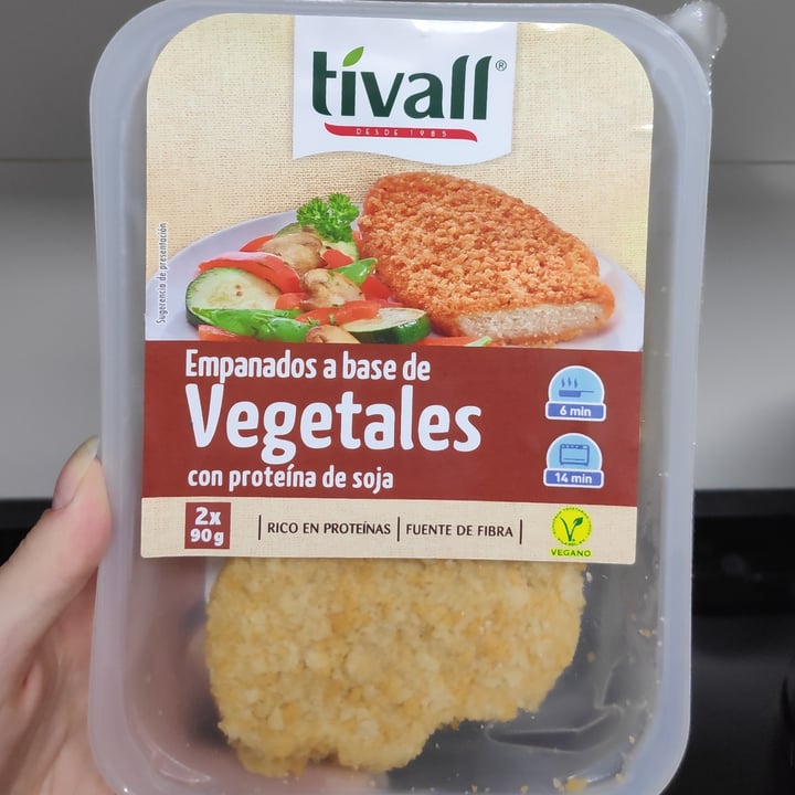 Tivall Empanados a base de vegetales con proteína de soja (Vegano ...