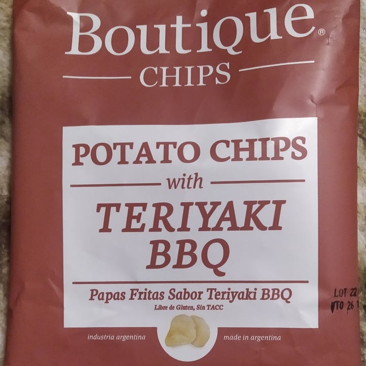 Boutique Chips Company Potato Chips Teriyaki BBQ Review | abillion