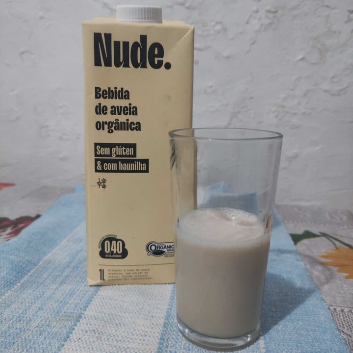 Nude Bebida de Aveia Orgânica sem glúten & com baunilha Review | abillion