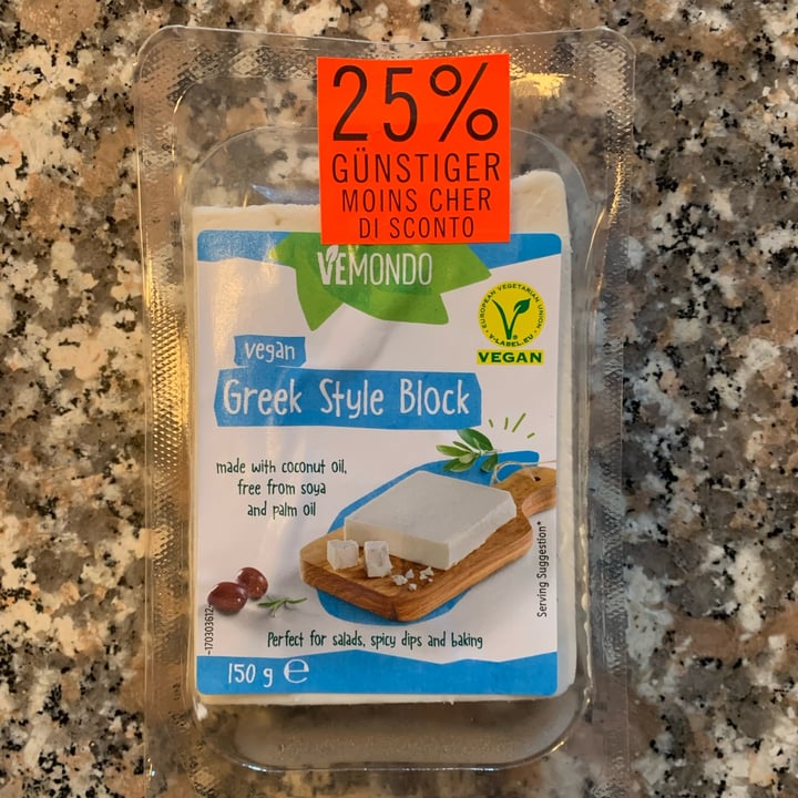 Vemondo Vegan Greek Style Block Review | abillion