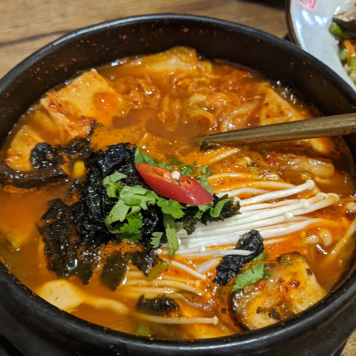 Daehwa Vegetarian Queenstown, Singapore Soondubu Jjigae Review | abillion