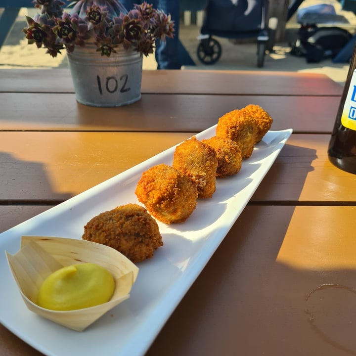 Fonk Scheveningen, Den Haag, Netherlands Vegan bitterballen Review ...