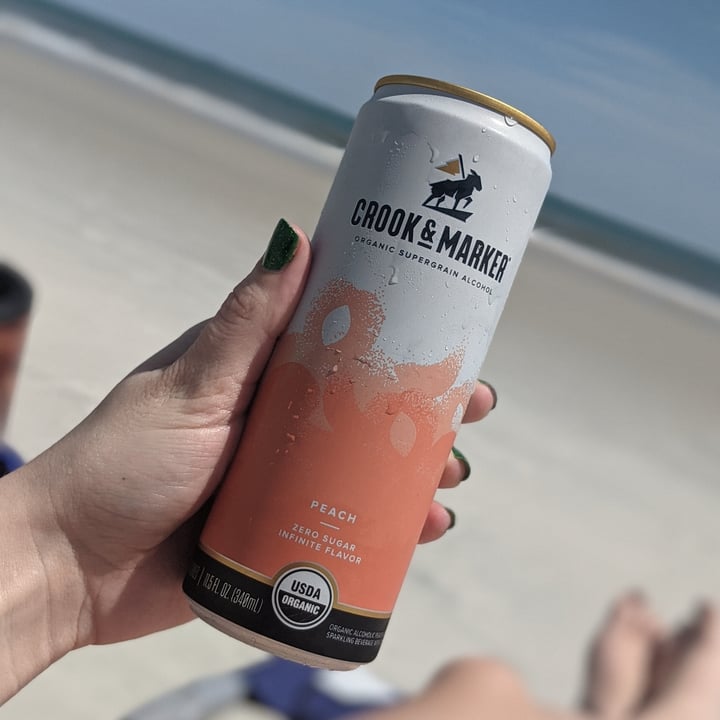 Crook & Marker Peach Hard Seltzer Review | abillion