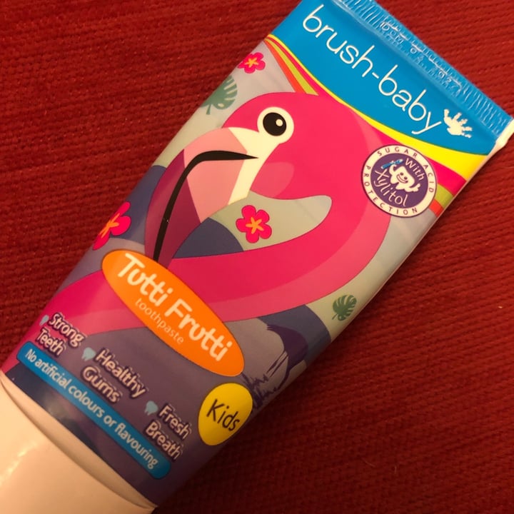 Brush-Baby Tutti Frutti 3-6 years Toothpaste Review | abillion