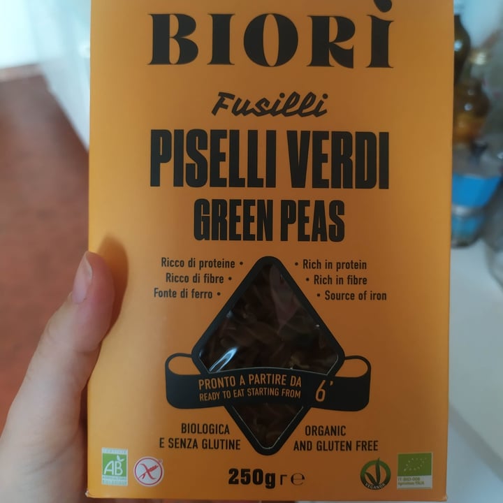 Biori Fusilli Piselli Verdi Green Peas Review | abillion