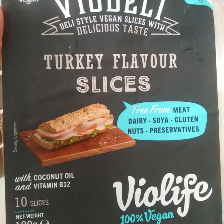Violife Viodeli Turkey Flavour slices Review | abillion