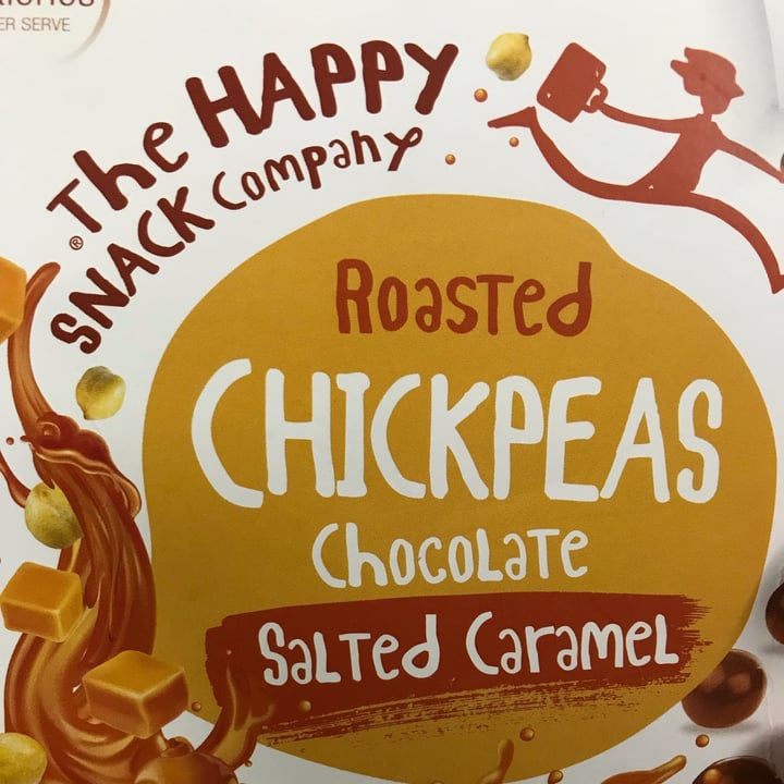 The Happy Snack Company Chocolate salted caramel roasted chickpeas ...