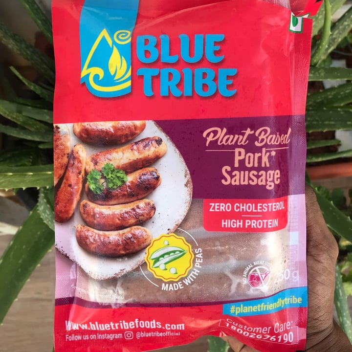 Blue tribe Plant Based Pork Sausage Review | abillion