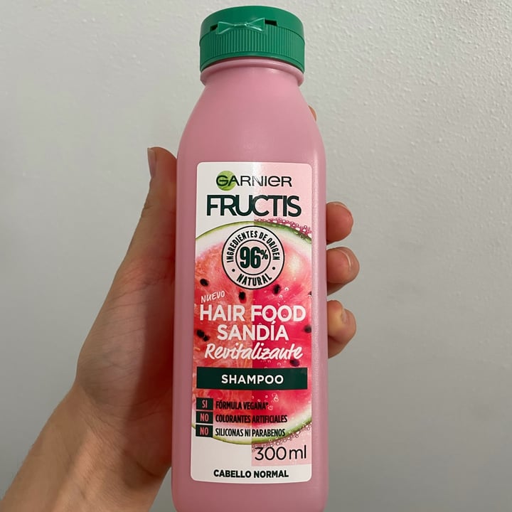 Garnier Fructis Shampoo Hair Food Sandía Review | abillion