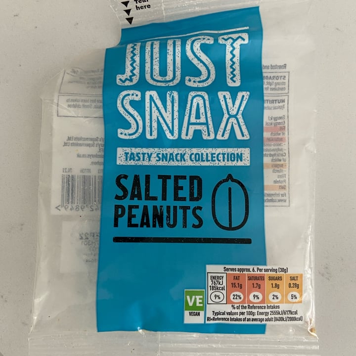 Just snax Salted peanuts Review | abillion
