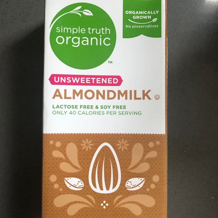 Simple Truth Organic Unsweetened Almond Milk Review | abillion
