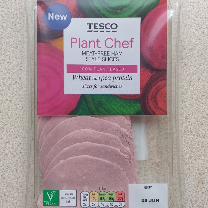 Tesco Plant Chef Meat-free Ham Style Slices Review | abillion