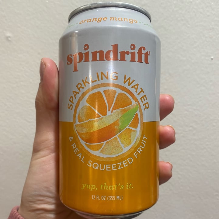 Spindrift Orange Mango Sparkling Water Review | abillion