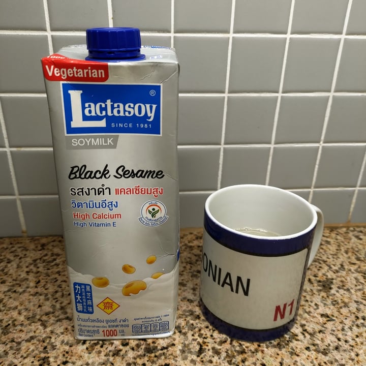 Lactasoy Lactasoy Black Sesame Soy Milk Review | abillion