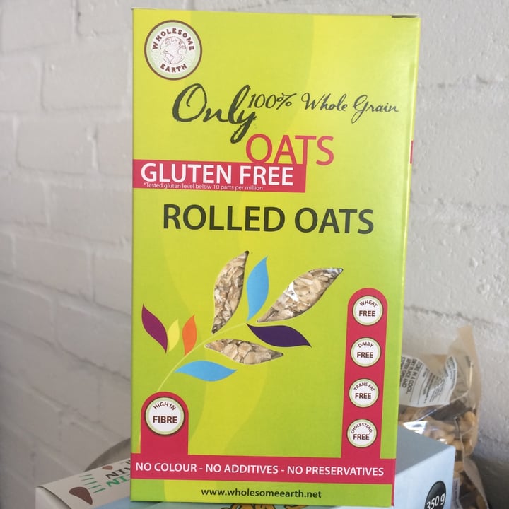 Wholesome Earth Gluten Free Rolled Oats Review | abillion