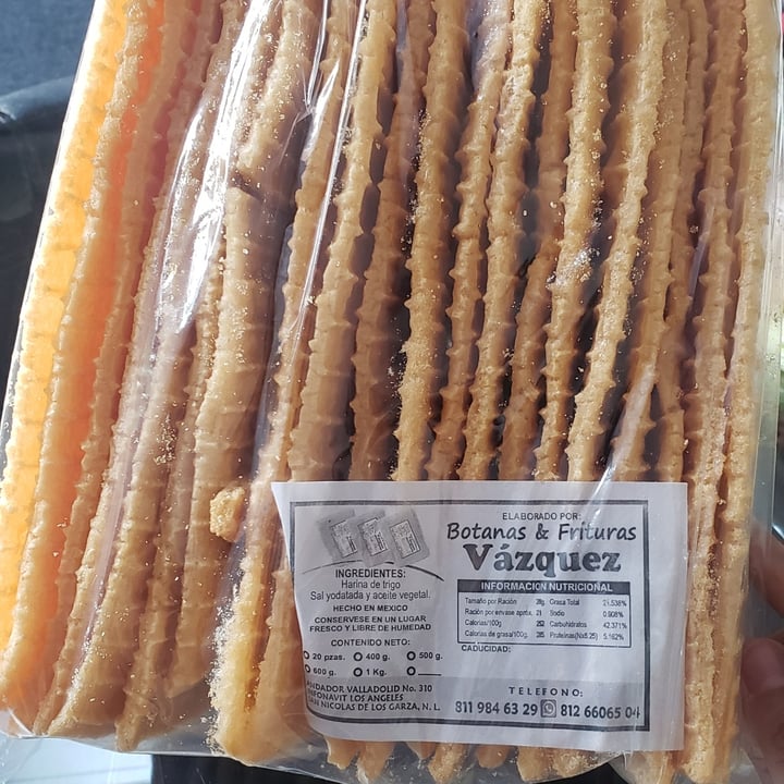 Botanas y frituras Vásquez Chicharrón de harina Review | abillion