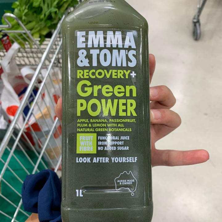 Emma and Tom's Green Power Fruit Smoothie Review | abillion