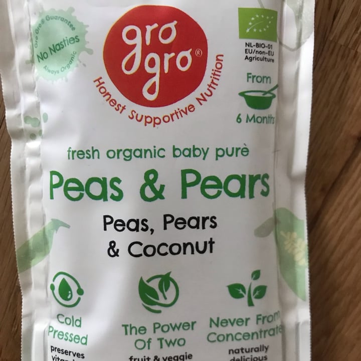 gro gro Peas And Pears Review | abillion