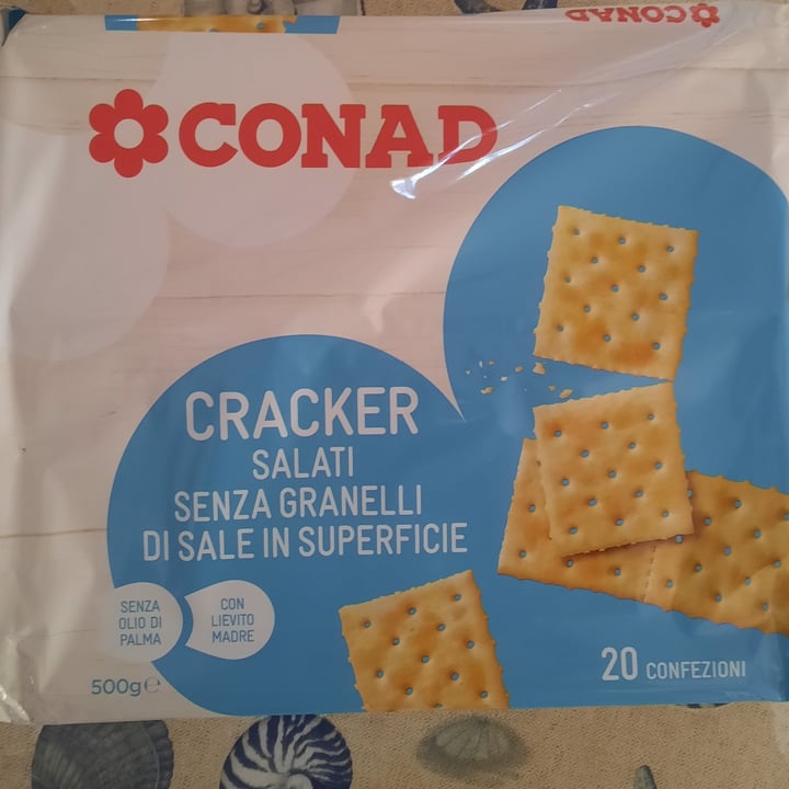 Conad Cracker salati senza granelli in superficie Review | abillion