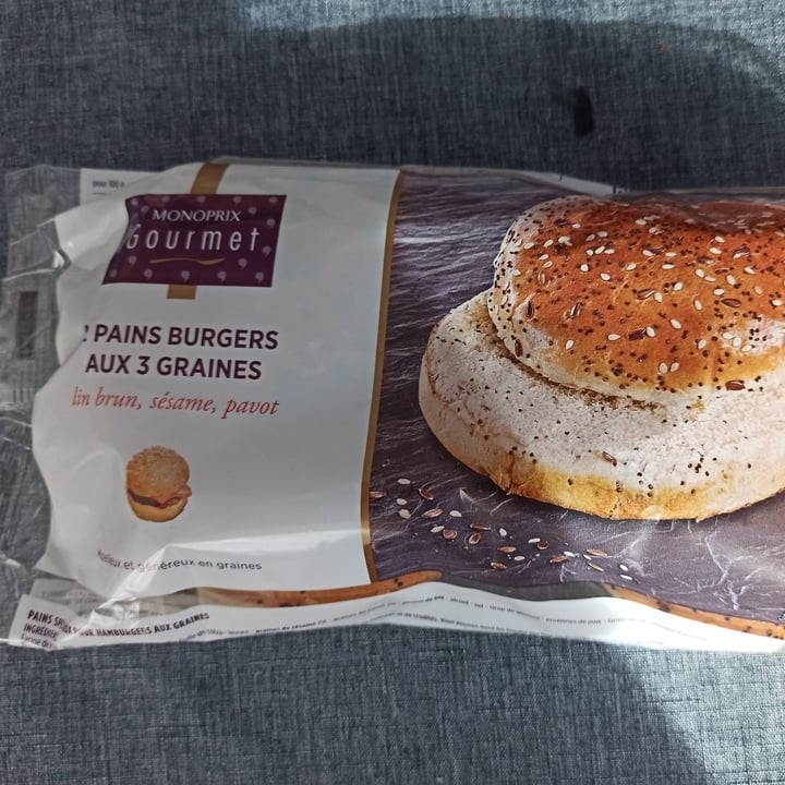 Monoprix gourmet Pain burger Review | abillion