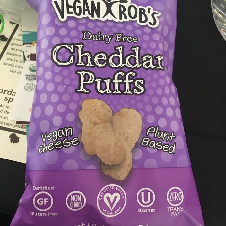 Vegan Rob's Cheddar Puffs Review | abillion