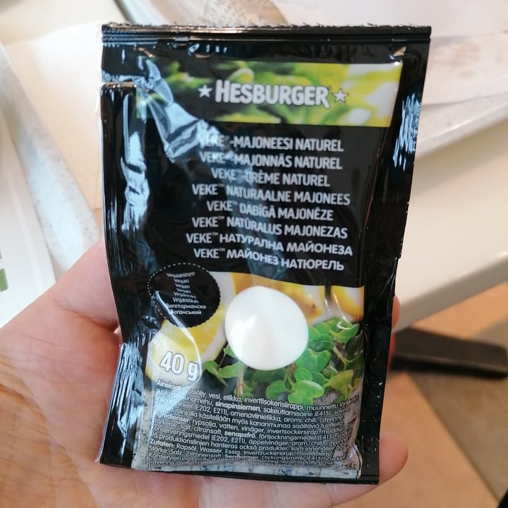 Hesburger Vegan natural mayo Review | abillion
