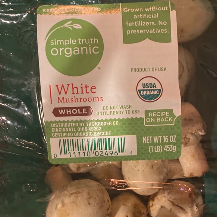 Simple Truth Organic Whole White Mushrooms Review | abillion
