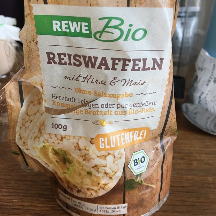 Rewe Bio Reiswaffeln mit Hirse und Mais Review | abillion