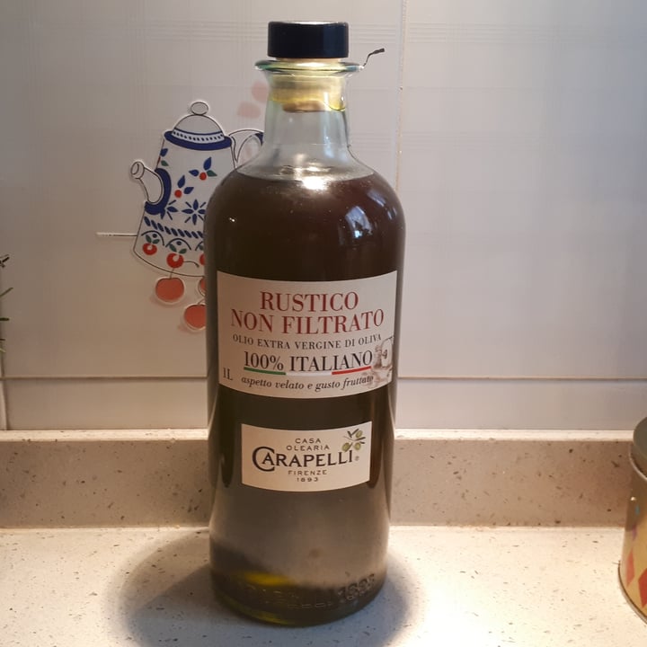 Carapelli Rustico non filtrato olio extra vergine di oliva Review ...