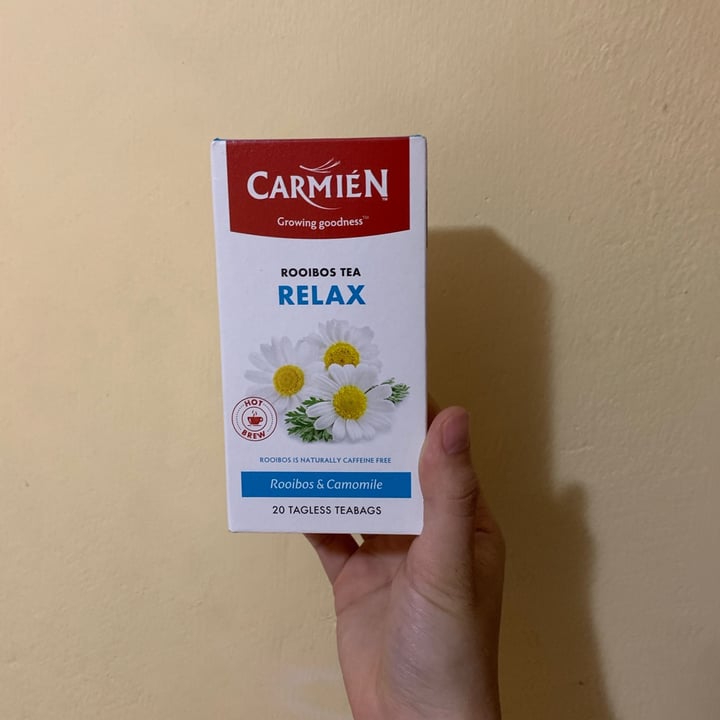 Carmien Rooibos and Camomile Herbal Blend Tea Review | abillion