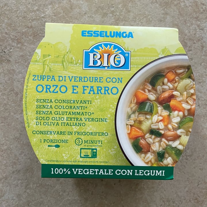 Esselunga Bio Zuppa di verdure con orzo e farro Review | abillion