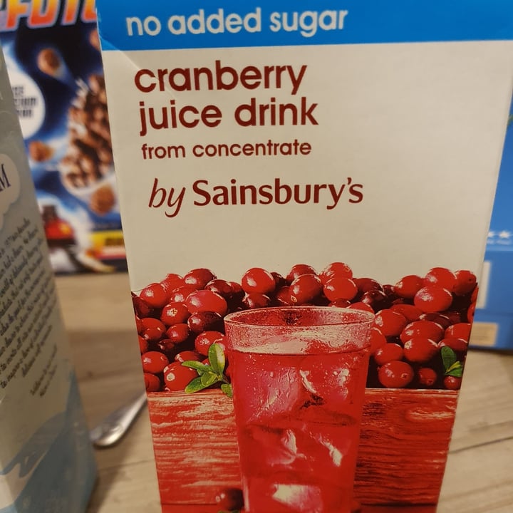 Sainsbury's Cranberry Juice Drink - No added Sugar Review | abillion