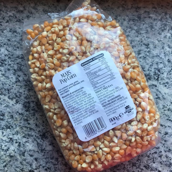 Terra&Sole Mais per popcorn Review | abillion
