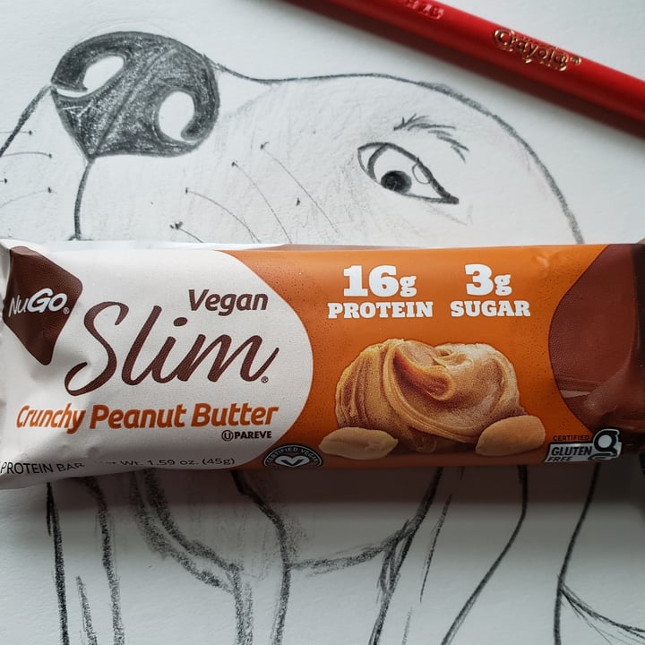 NuGo NuGo Slim Crunchy Peanut Butter 17g protein Review | abillion